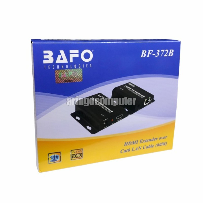 Jual Cable (Display) General HDMI Extender (UTP Cable) 60M BAFO EDID BF-372B | Shopee Indonesia