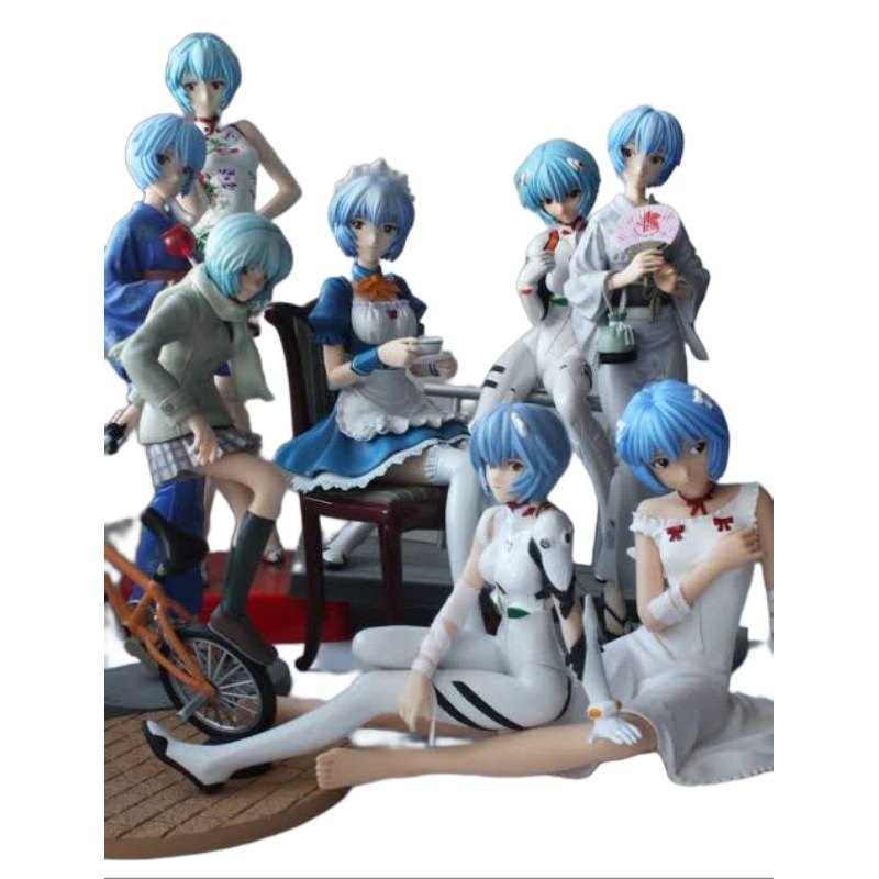 Jual Figure Action Rei Ayanami Evangelion Neon Genesis ENG | Shopee ...