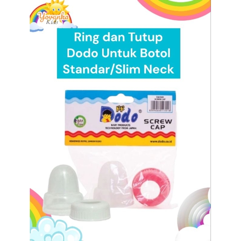 Jual Screw Cup Dodo/Ring Dan Cup Dodo Untuk Botol Reguler/Slim Neck ...