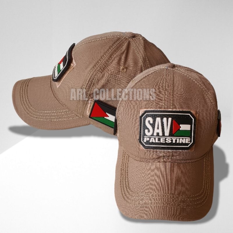 Jual topi tactical bdu save palestine cream tan - palestina - baseball ...