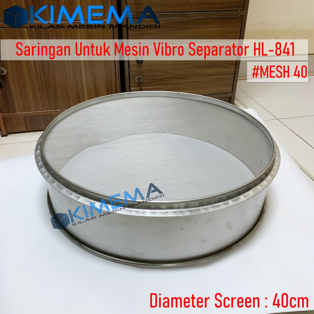 Jual Saringan Mesh Untuk Mesin Pengayak Tepung Vibro HL-841V VBS-TB840 ...