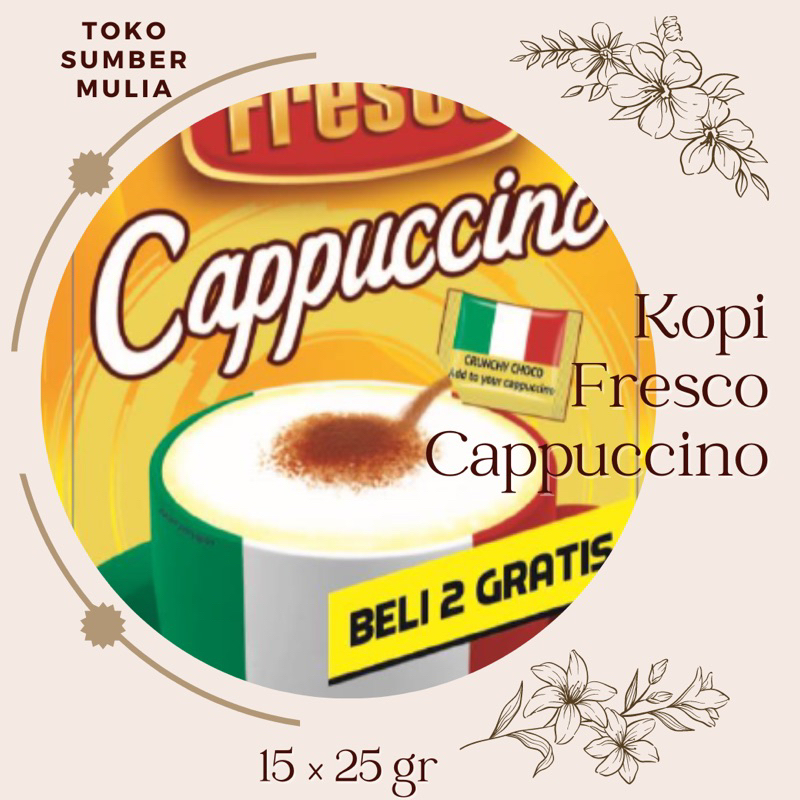 Jual Kopi Fresco Cappuccino Renteng Renceng | Shopee Indonesia