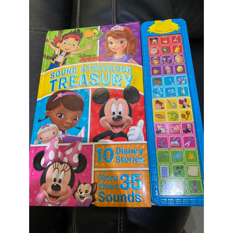 Jual Disney junior sound storybook treasury 10 disney stories more than ...