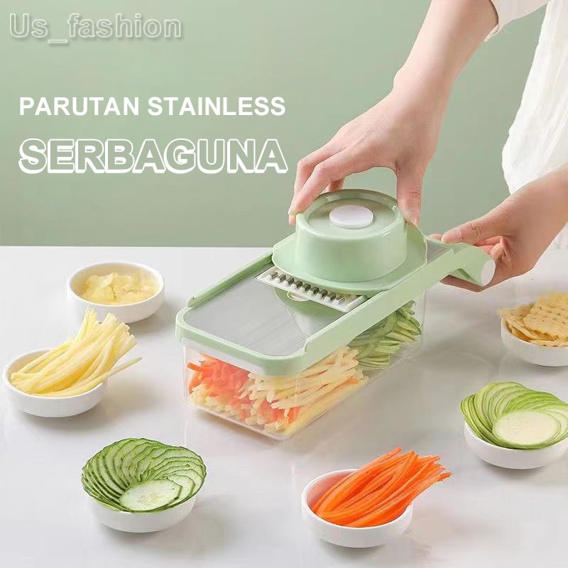 Jual parutan sayuran multifungsi alat dapur pengiris bawang merah alat ...