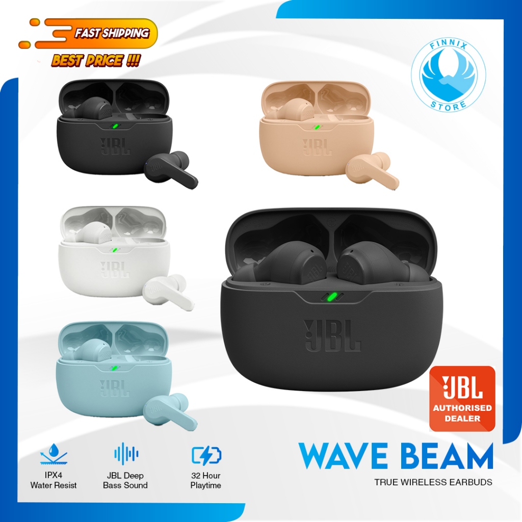 Jual JBL Wave Beam TWS True Wireless Bluetooth Earbuds Earphone - Garansi Resmi IMS | Shopee ...