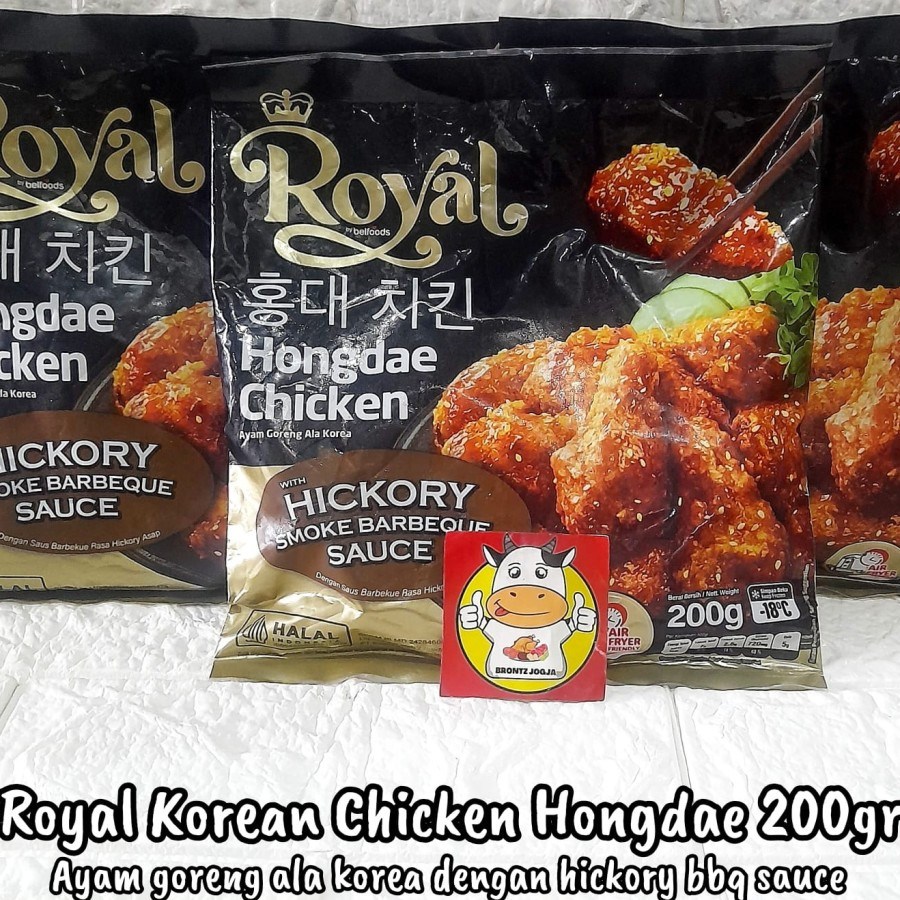 Jual BELFOOD ROYAL KOREAN CHICKEN HONGDAE 200GR-FROZEN FOOD-BRONTZ ...