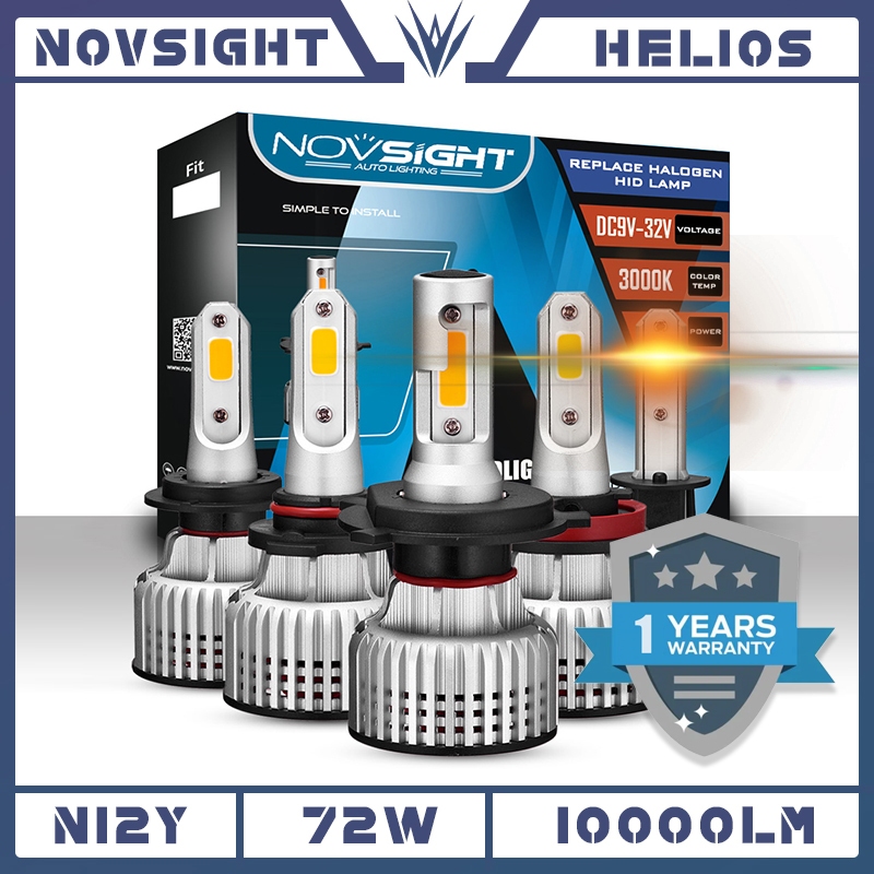 Jual Novsight LED Lampu Depan Mobil 2PCS A500 N12Y Foglamp H4 H7 H11 HB3 HB4 Bohlam Lampu Depan ...