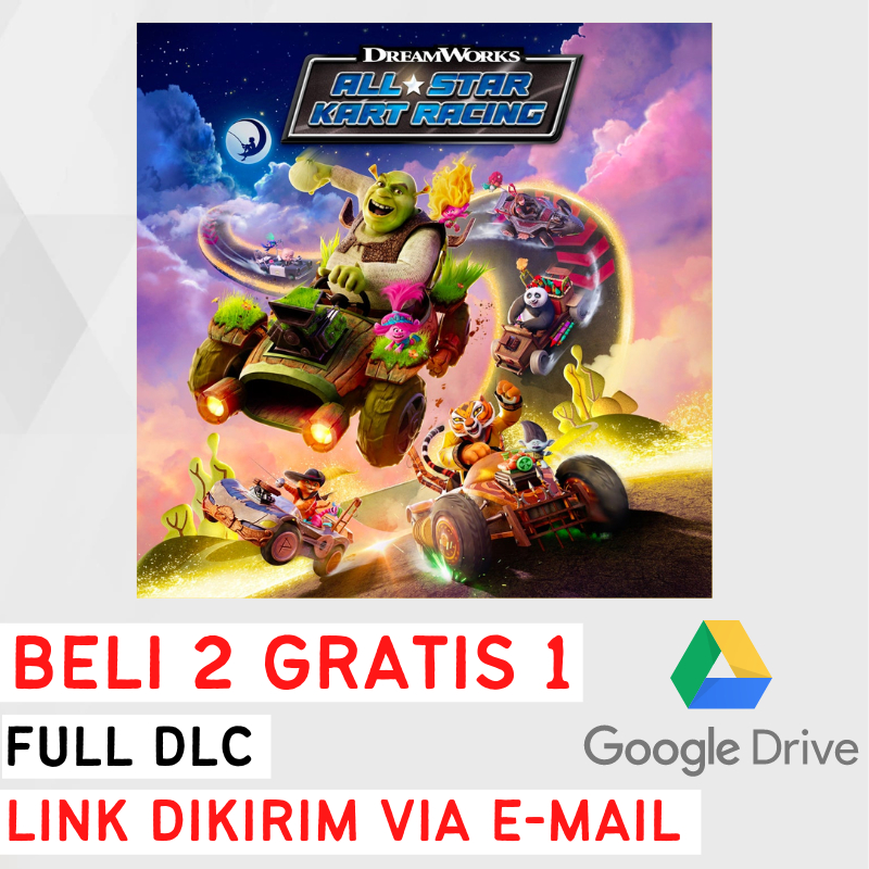 Jual DREAMWORKS ALL-STAR KART RACING - GAME PC - GAME LAPTOP - LINK ...