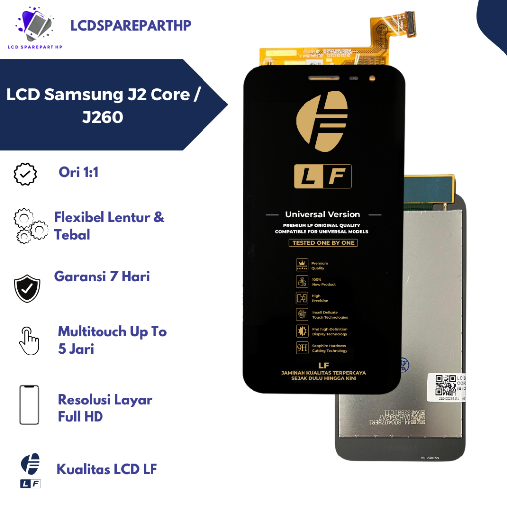 Jual (GARANSI LEM) LCD Samsung J2 Core / J260 Fullset Touchscreen ...