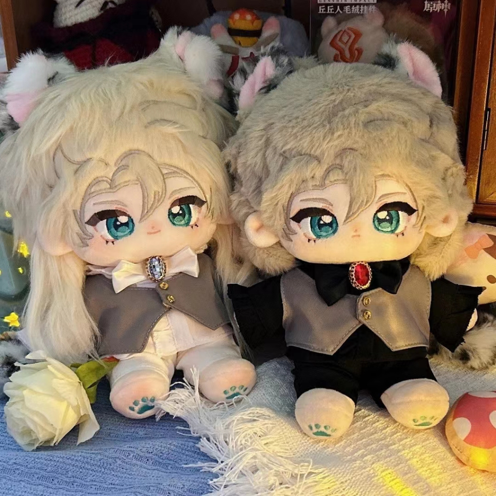 Jual [READY STOCK] doll albedo genshin impact boneka albedo doll 20cm ...