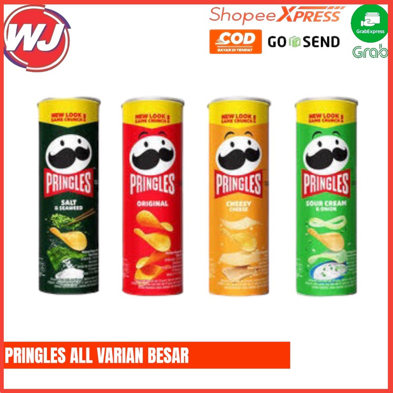 Jual PRINGLES BESAR ALL VARIAN | Shopee Indonesia