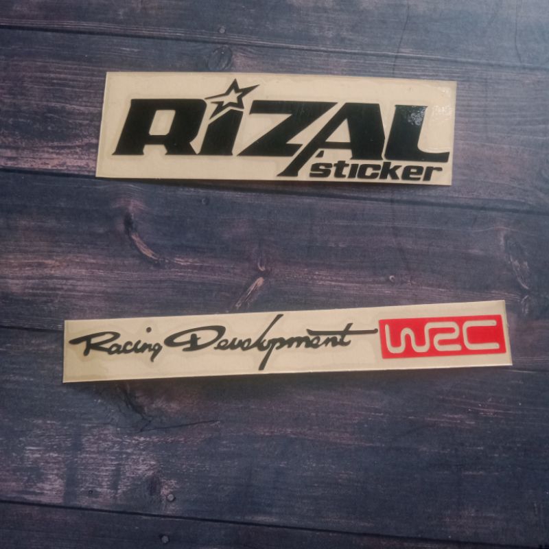 Jual sticker racing development WRC sticker cutting | Shopee Indonesia