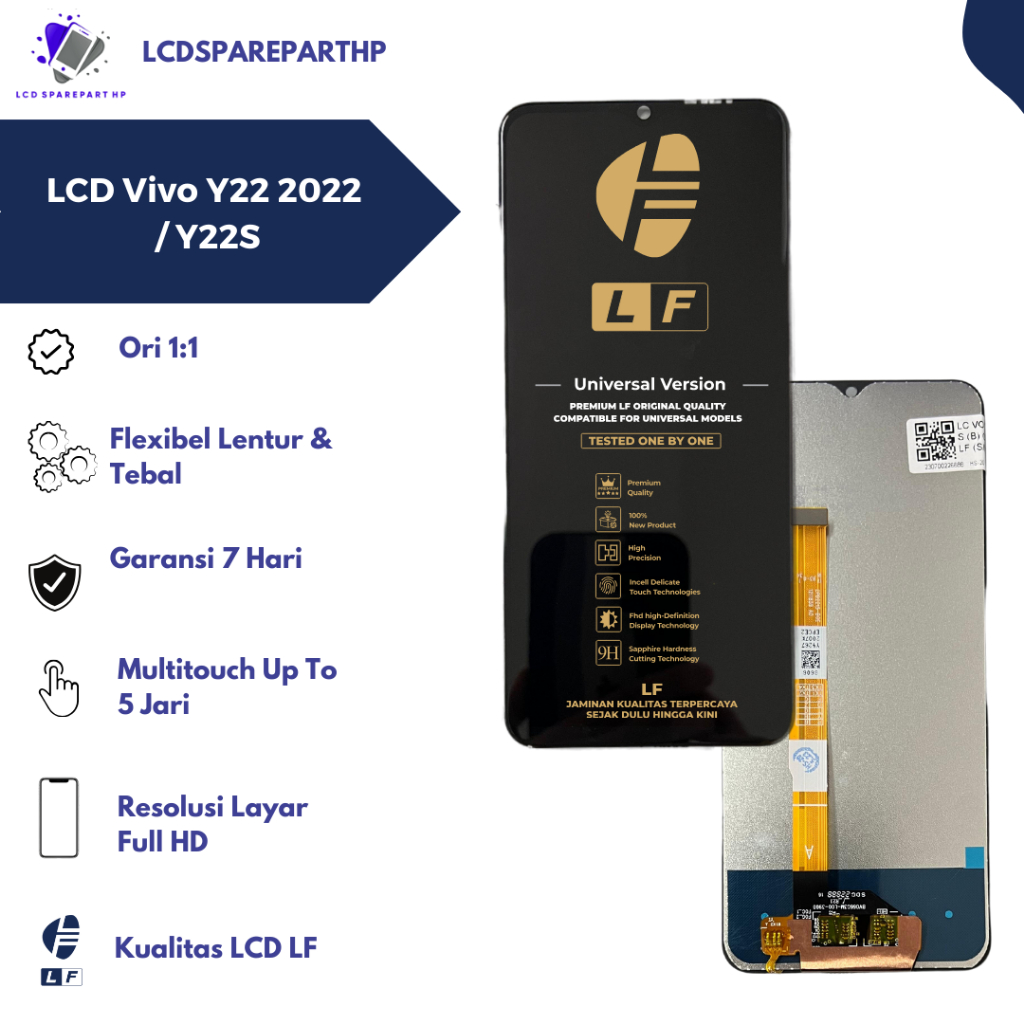 Jual LCD VIVO Y22 2022 / Y22S / Y17S FULLSET TOUCHSCREEN | Shopee Indonesia