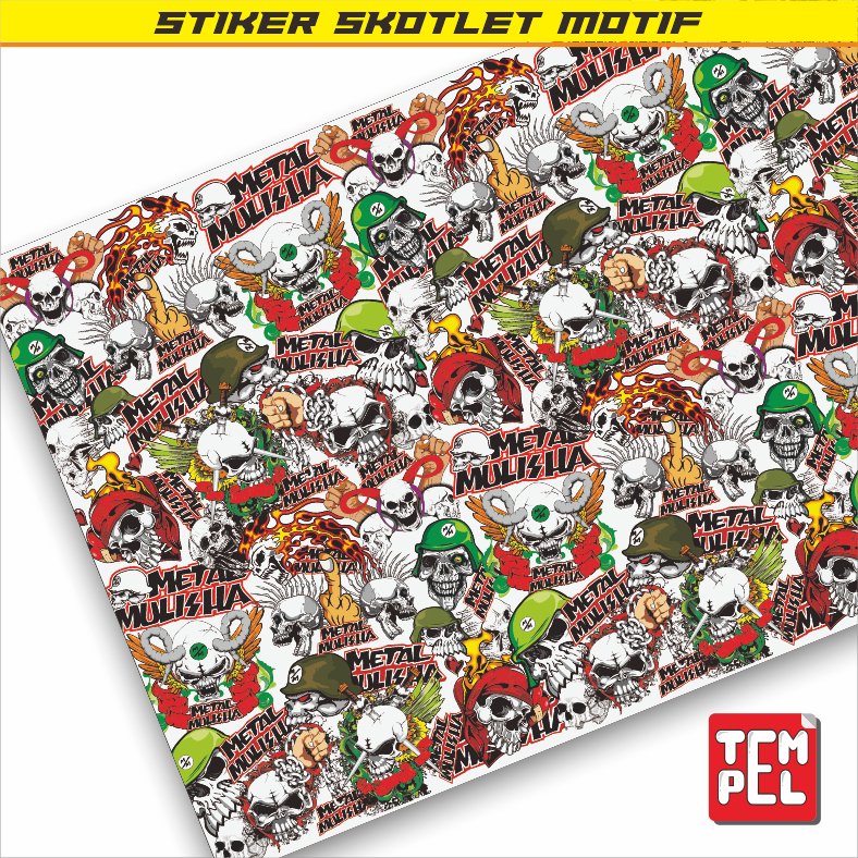 Jual STIKER SKOTLET Decal MOTIF Scotlet Glossy 50x50cm TM-02 | Shopee ...