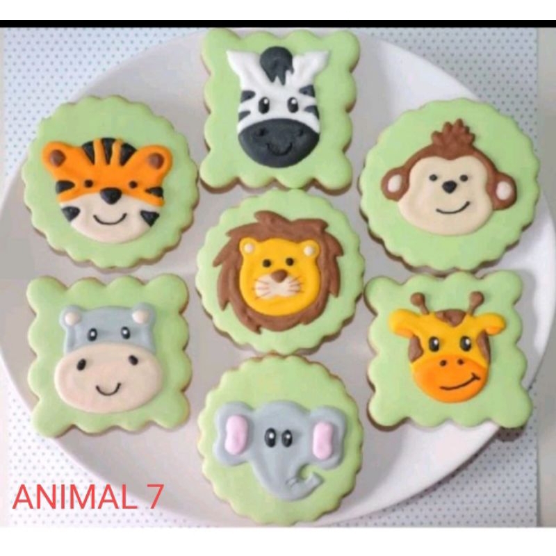 Jual Catanova Butter Kukis Hias Tema Binatang / Animal 1 | Shopee Indonesia