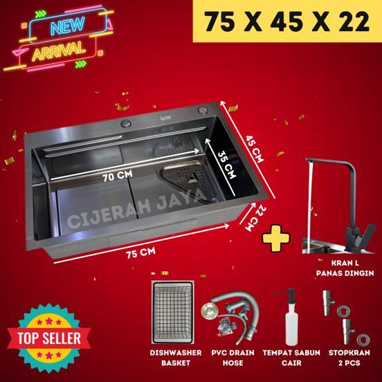 Jual PAKET KITCHEN SINK BAK CUCI PIRING STAINLESS SUS 304 MINIMALIS IGM BOLZANO / BCP BOLZANO ...