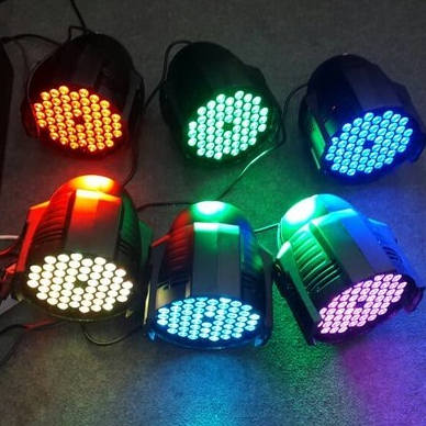 Jual JUAL LAMPU ORIGINAL LAMPU PAR LIGHT 54X3W FULL COLOR 3IN1 PAR LED ...