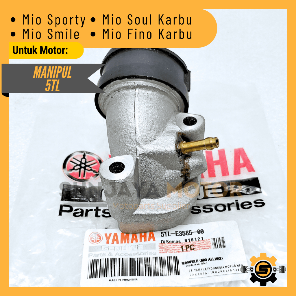 Jual Intake Manipul 5TL Manifold Original Mio Sporty Mio Smile Mio Soul ...