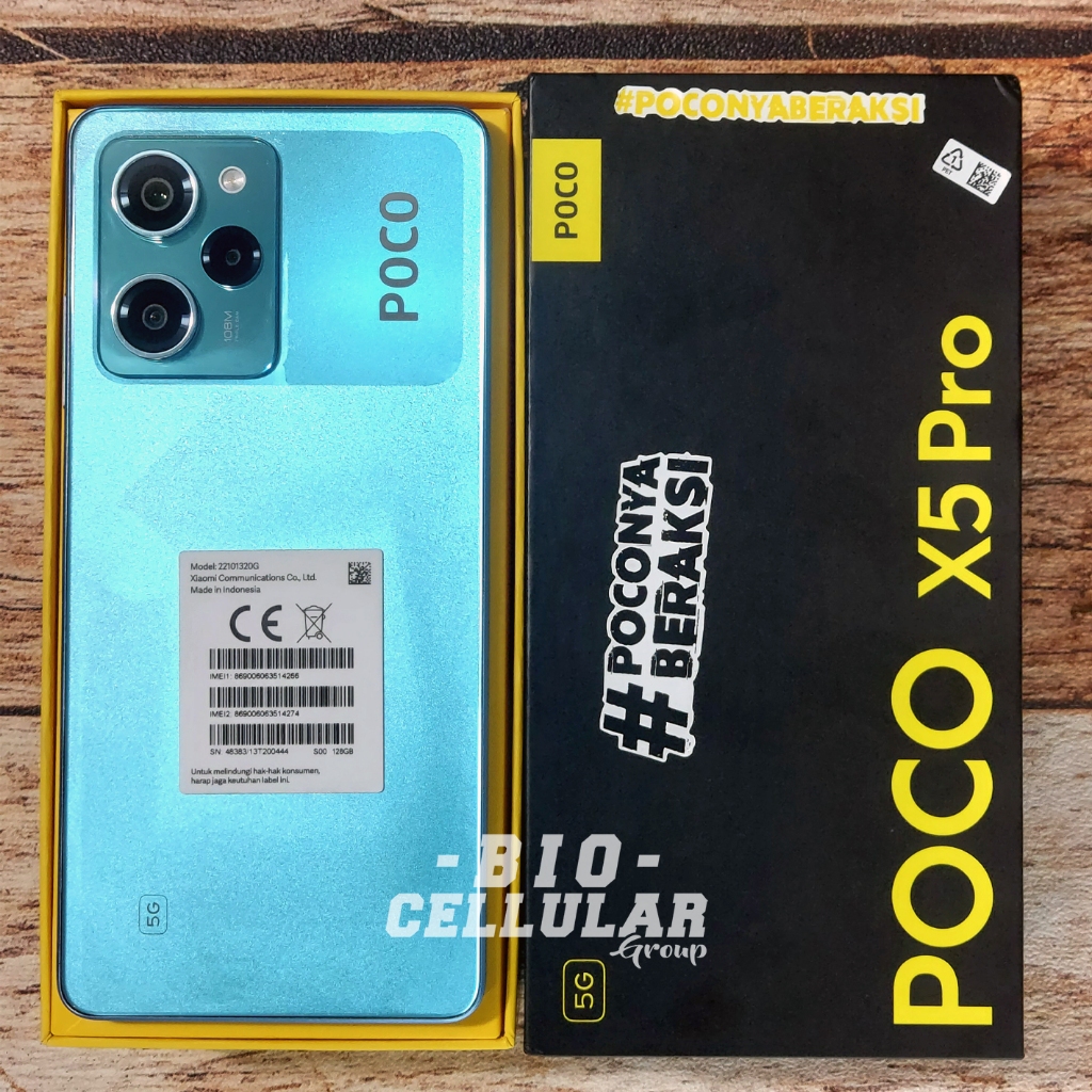 Jual Xiaomi Poco X5 Pro 5G 6/128 & 8/256 Second Fullset | Shopee Indonesia