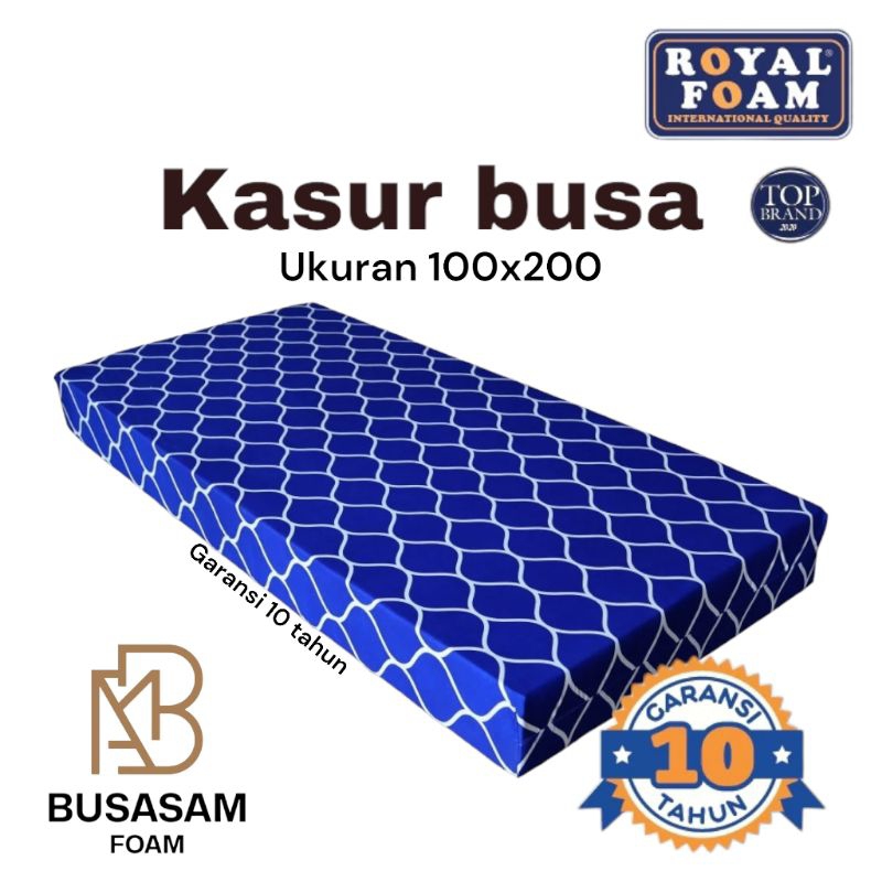 Jual KASUR BUSA SPON 100X200 KASUR ROYAL FOAM KING DELUXE COD | Shopee ...
