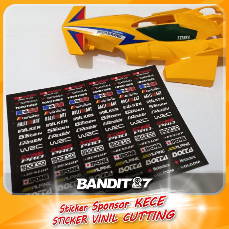 Jual sticker tamiya sponsor denso dll, kece | Shopee Indonesia