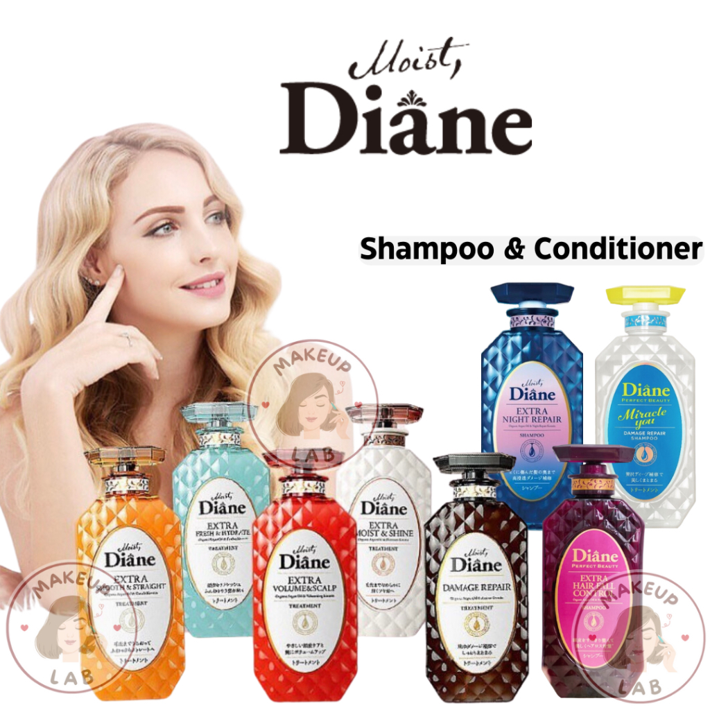 Jual MOIST DIANE Shampoo & Conditioner Treatment Perfect Beauty 450ml ...