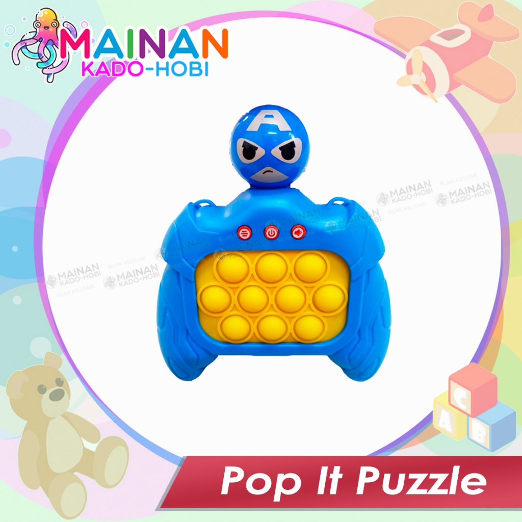 Jual MAINAN ANAK EDUKASI QUICK PUSH FIDGET POP IT ELEKTRIK PRESS BUBBLE ...