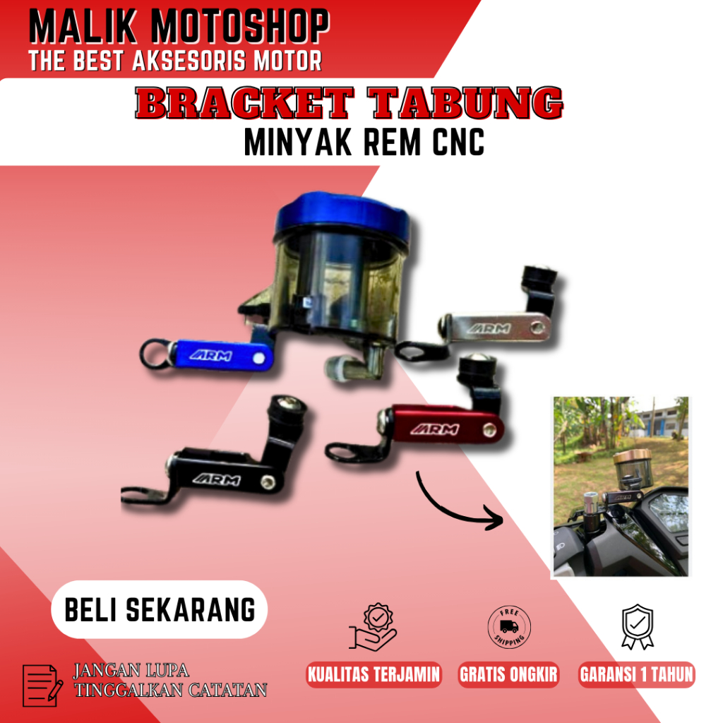Jual Bracket Breket Brake Fluid Tank Tabung Minyak Rem Universal wr3 ...