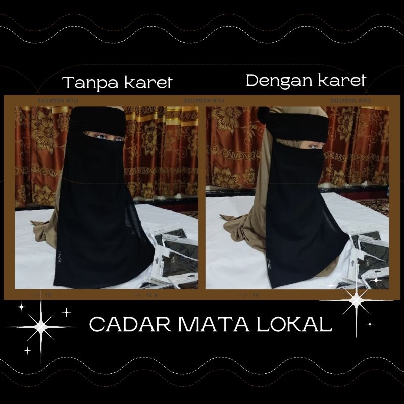 Jual CADAR MATA / BANDANA LOKAL (PAKAI KARET / TANPA KARET) | Shopee ...