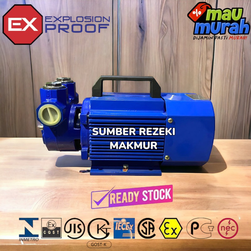 Jual Pompa transfer BBM Solar Bensin 60 Lpm Fuel pump Explosion Proof ...