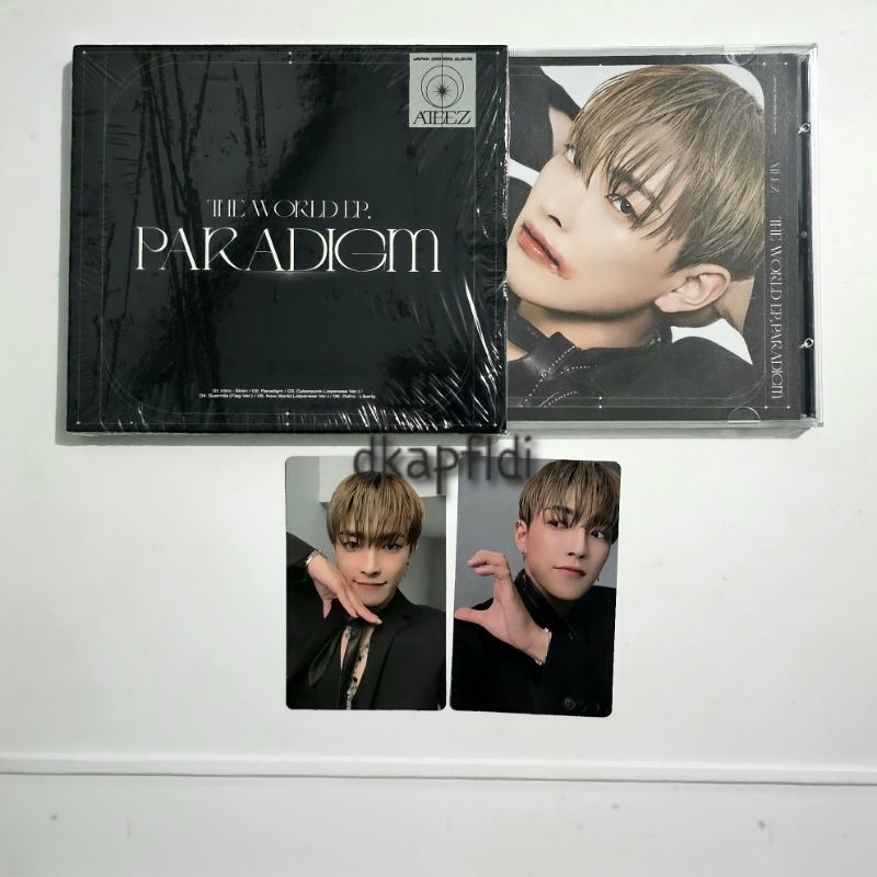 Jual ATEEZ PARADIGM JAPAN ALBUM COVER HONGJOONG UNSEALED | Shopee Indonesia