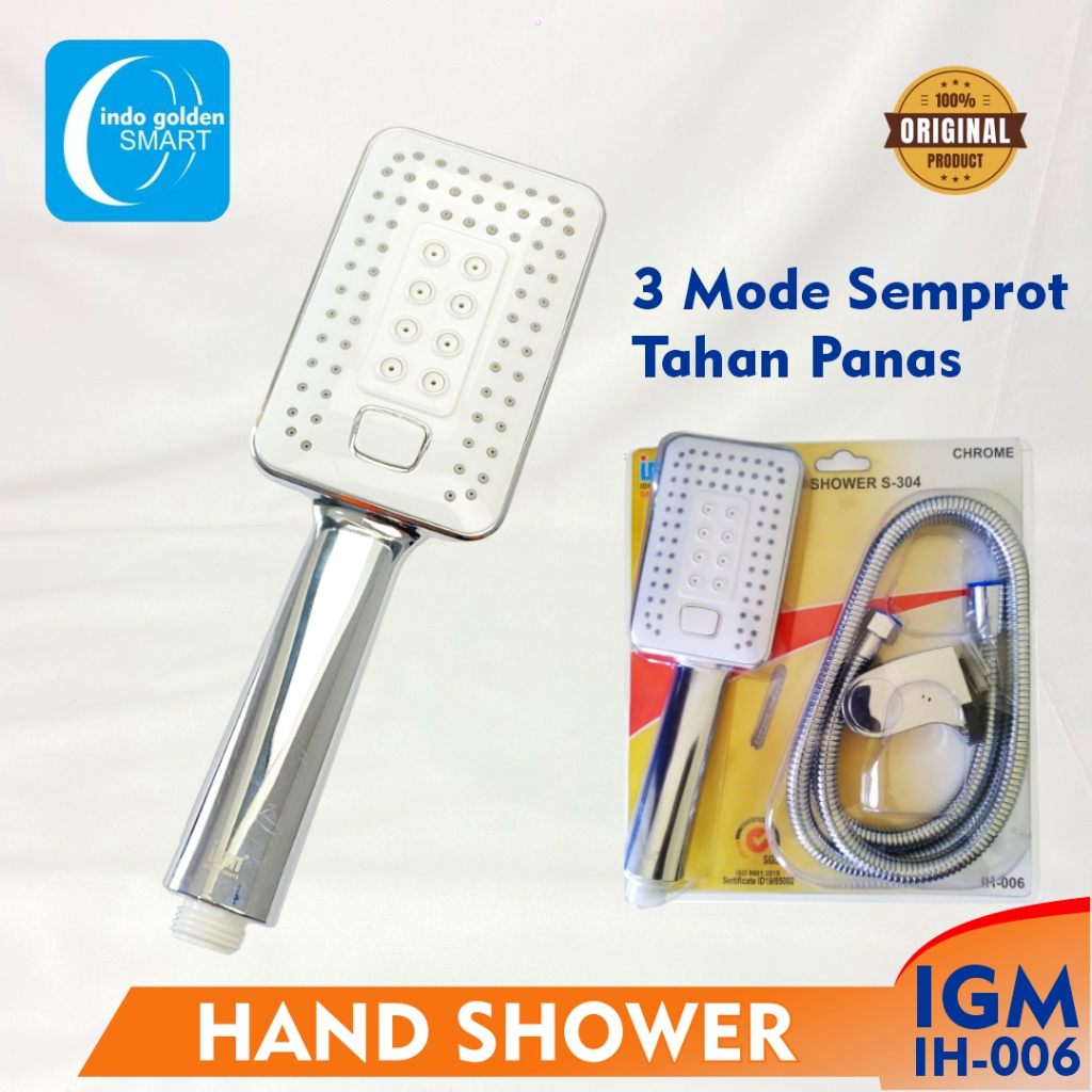 Jual HAND SHOWER IGM IH-006 HAND SHOWER KAMAR MANDI SET | Shopee Indonesia