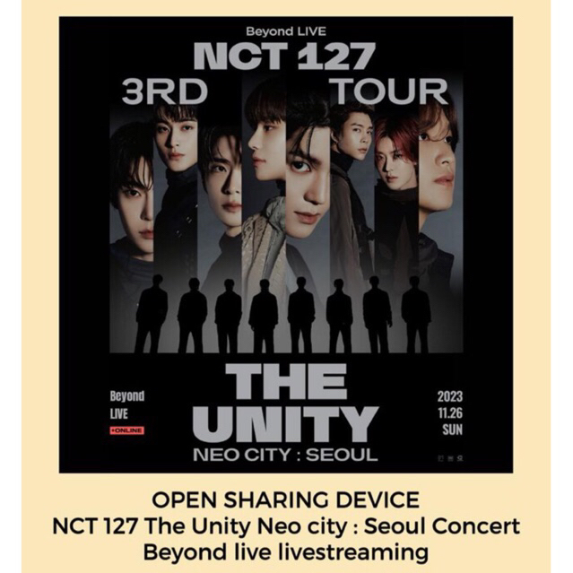 Jual NCT 127 The Unity Neo city : Seoul beyond live weverse concert ...