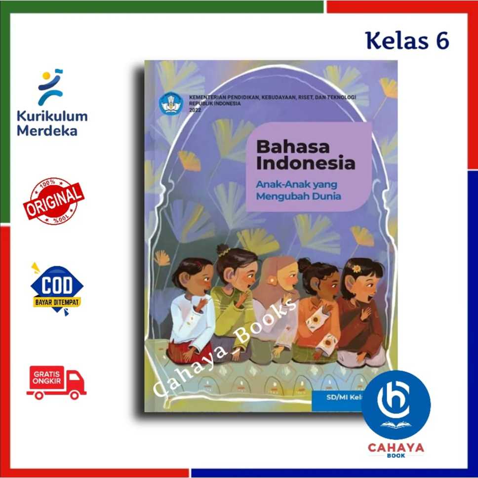 Jual Buku Siswa Bahasa Indonesia Kelas 6 SD/MI Kurikulum Merdeka | Shopee Indonesia