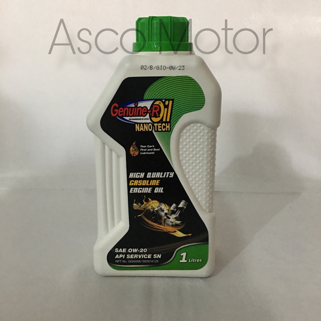 Jual Oli mesin Astra Daihatsu (Genuine Oli) API SERVICE SN, SAE 0W-20 ...
