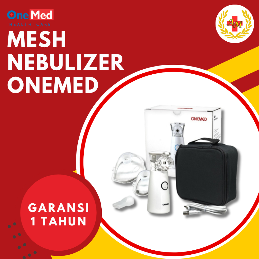 Jual Mesh Nebulizer Onemed Alat Nebul Alat Uap Alat Bantu Pernapasan ...