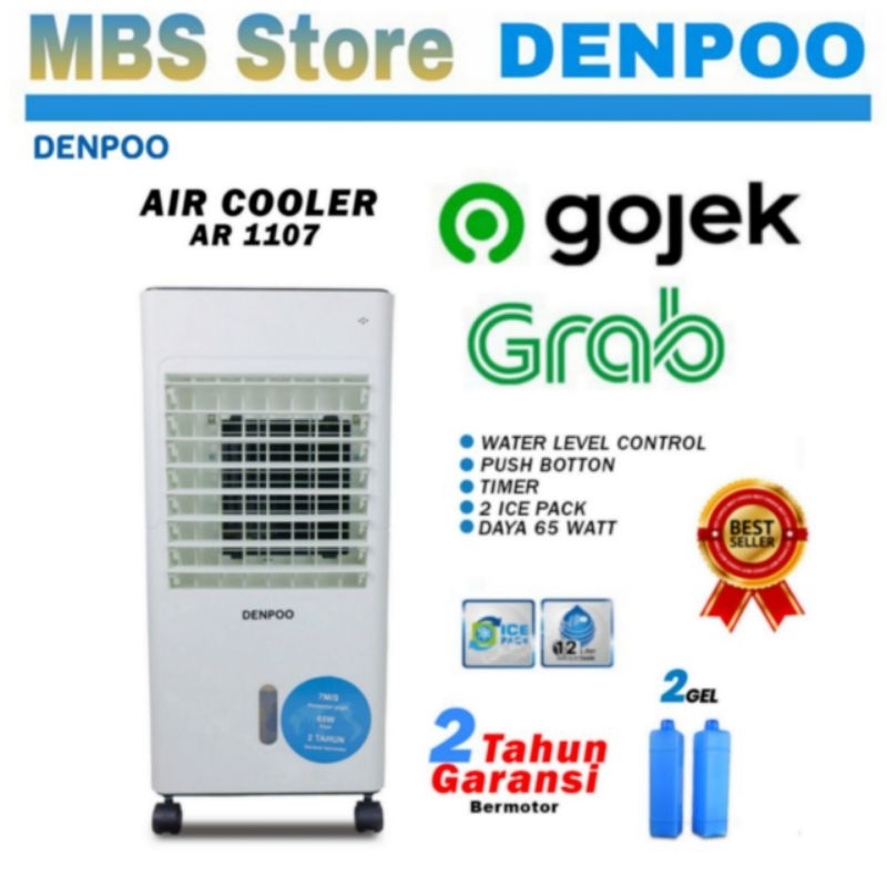 Jual Air Cooler Penyejuk Ruangan DENPOO AR 1107 | Shopee Indonesia