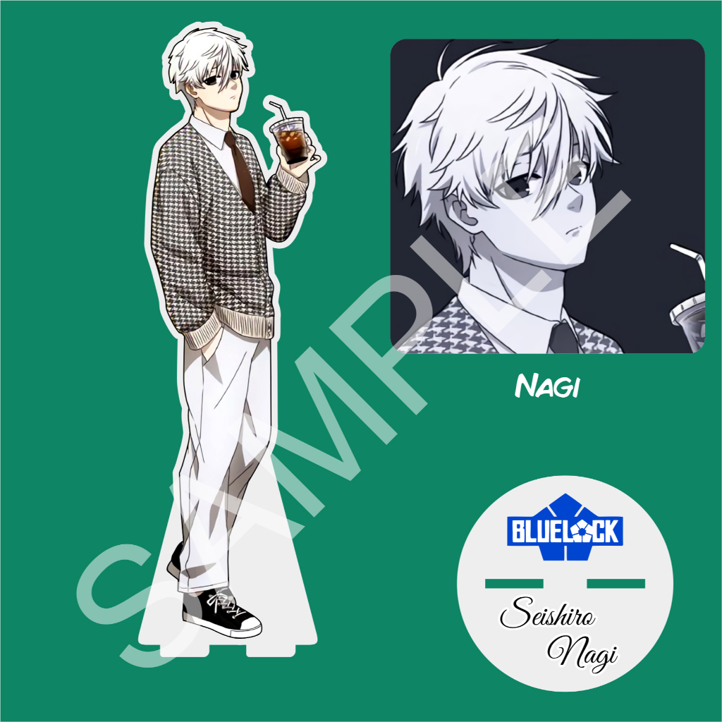 Jual Standee Blue Lock Stylish Akrilik UV | Isagi Bachira Kunigami ...