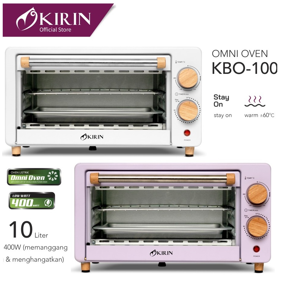 Jual KIRIN OVEN KBO 100 Omni KBO100 OVEN STAY ON KAPASITAS 10 LITER | Shopee Indonesia