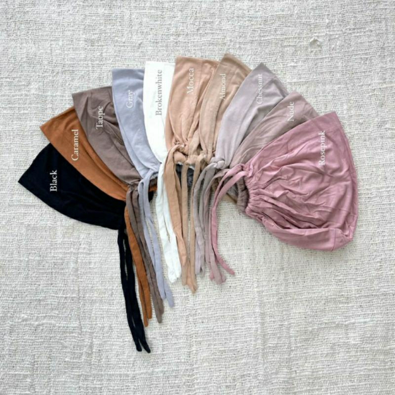 Jual ciput basic tali turki/ciput tali turki/iner tali turki/iner hijab ...