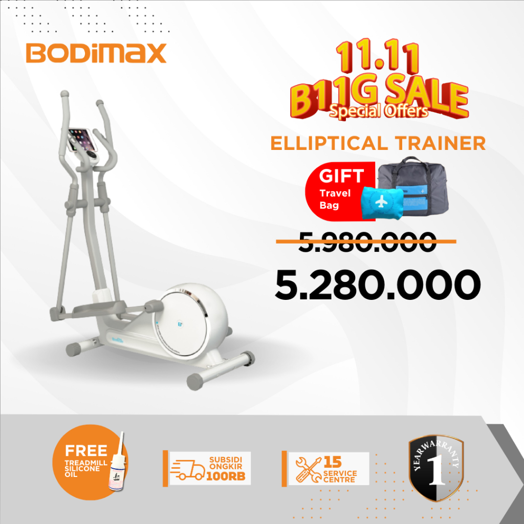Jual BODIMAX PLUS ELLIPTICAL TRAINER | Shopee Indonesia