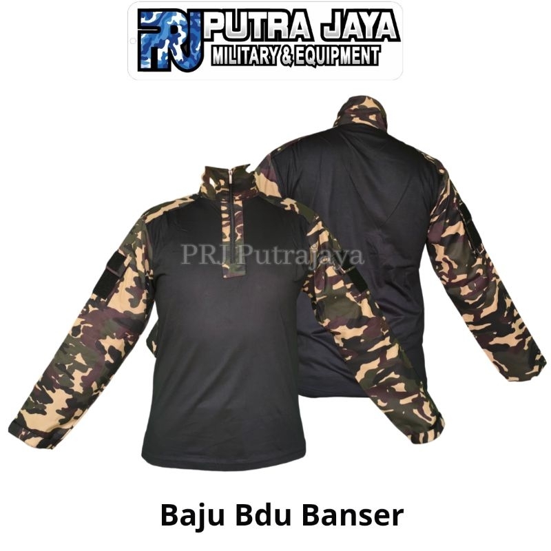 Jual BAJU TACTICAL BDU BANSER BDU LORENG BANSER | Shopee Indonesia