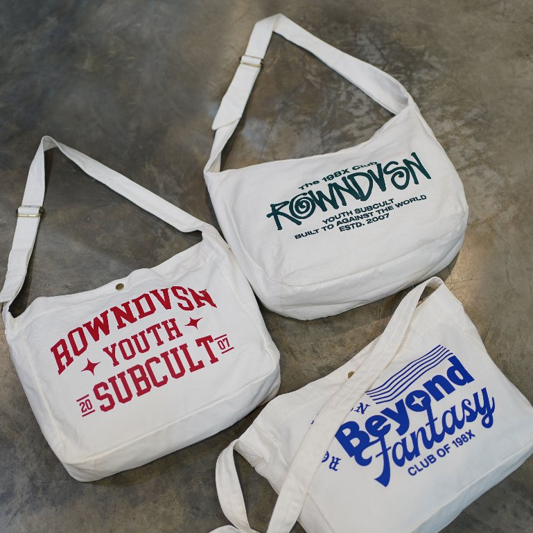 Jual Rown Division Official Totebag - Rowndvsn Totebag Seattle White ...
