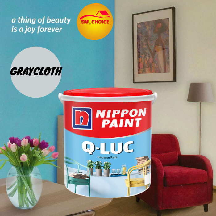 Jual Q-LUC CAT TEMBOK Q LUC 4,5KG CAT TEMBOK NIPPON PAINT Q LUC CAT ...