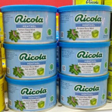 Jual Ricola Permen Rasa Mint & Menthol 100g | Shopee Indonesia