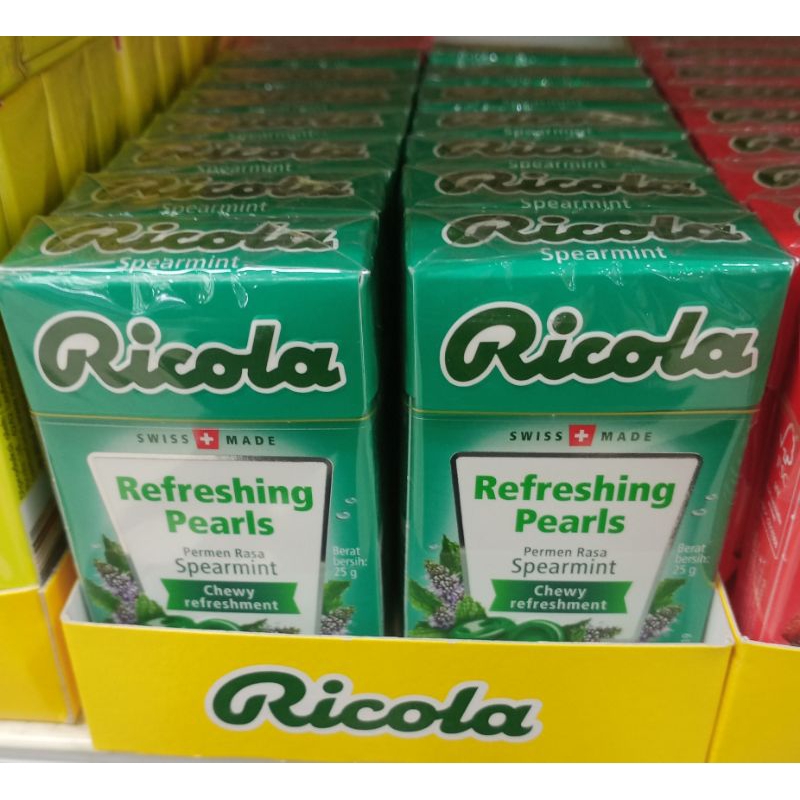 Jual Ricola Permen Rasa Spearmint 25g | Shopee Indonesia