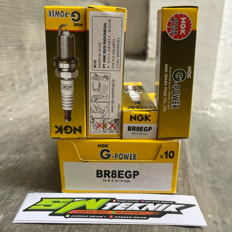 Jual BUSI NGK G POWER BR8EGP NINJA 2T SATRIA 2T | Shopee Indonesia