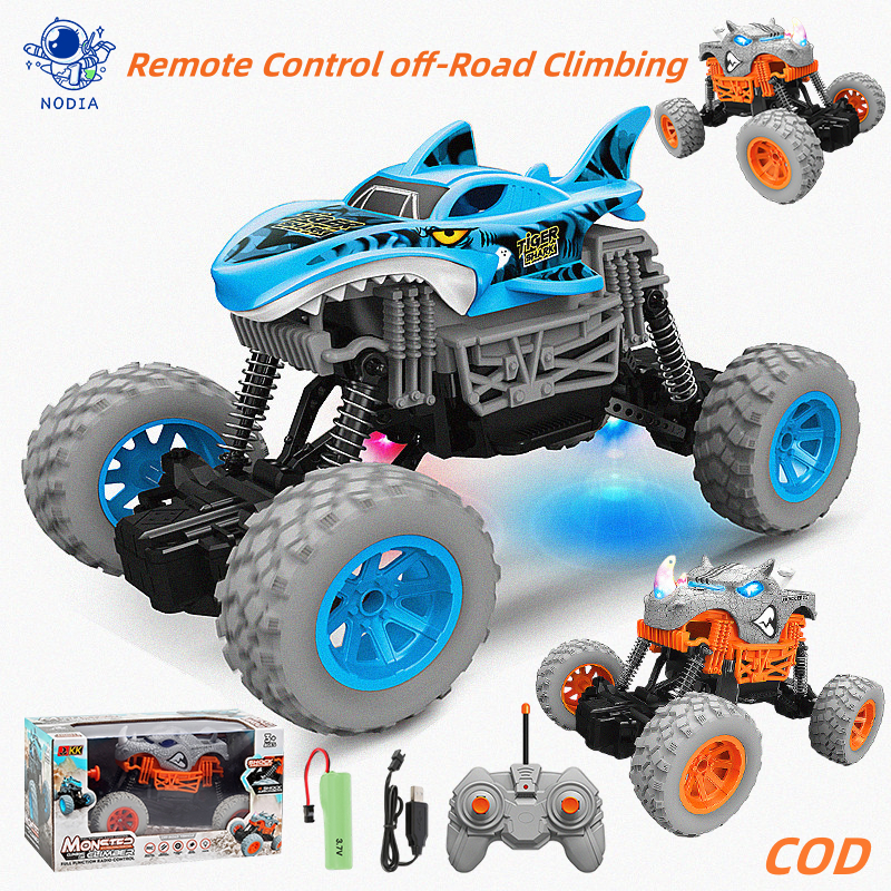 Jual NODIA Hot Wheels Mainan Mobil Badak Hiu Pemodelan Remote Control ...