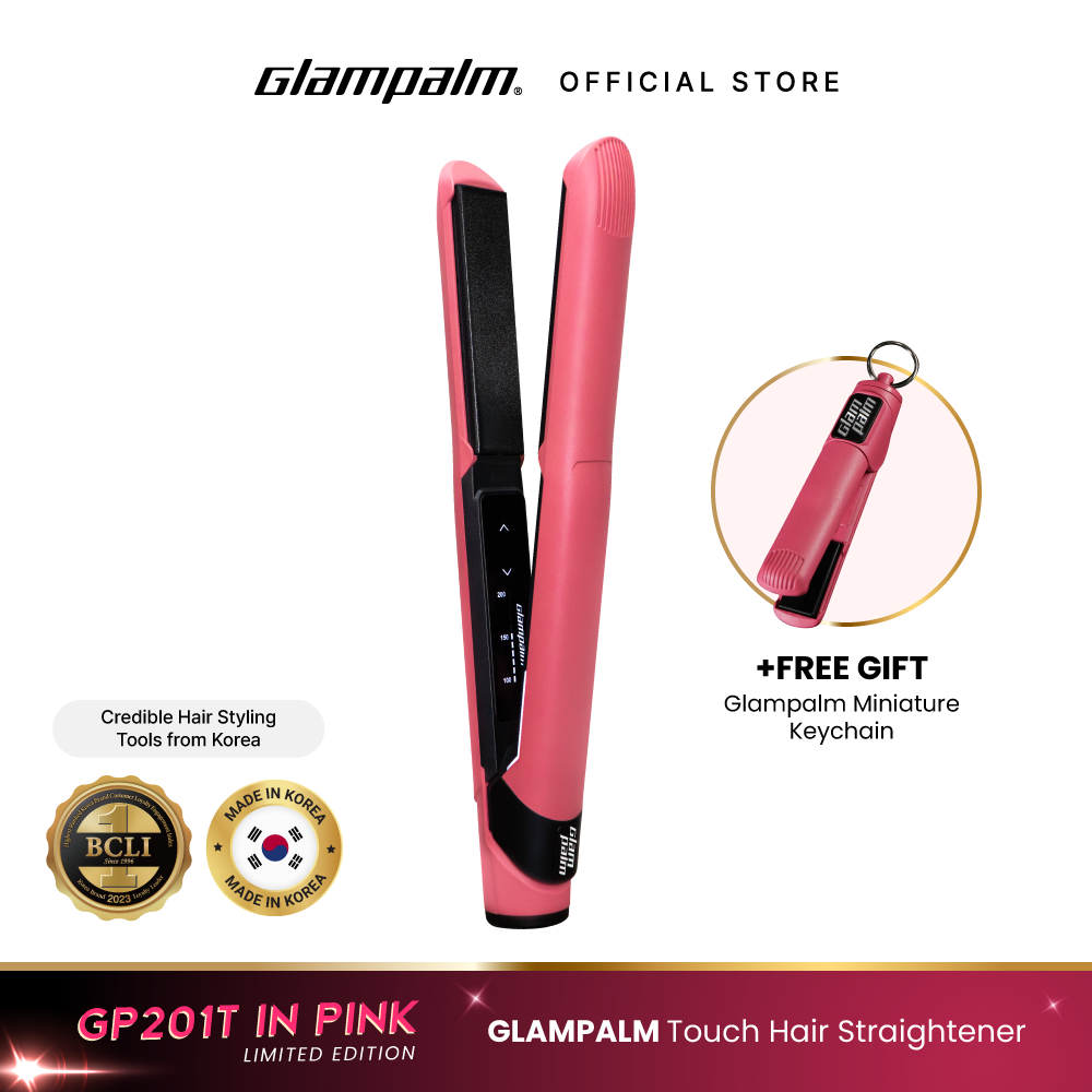 Jual Glampalm Catokan Pelurus Rambut / Hair Straightener GP201 Touch | Shopee Indonesia