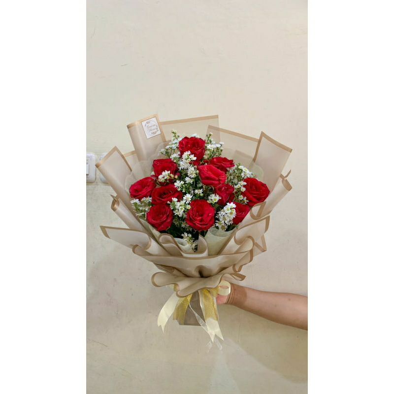 Jual Buket/Bouquet Bunga Segar Asli untuk Anniversary/Lamaran/Birthday ...